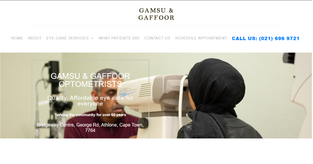 HOME - Gamsu & Gaffoor
